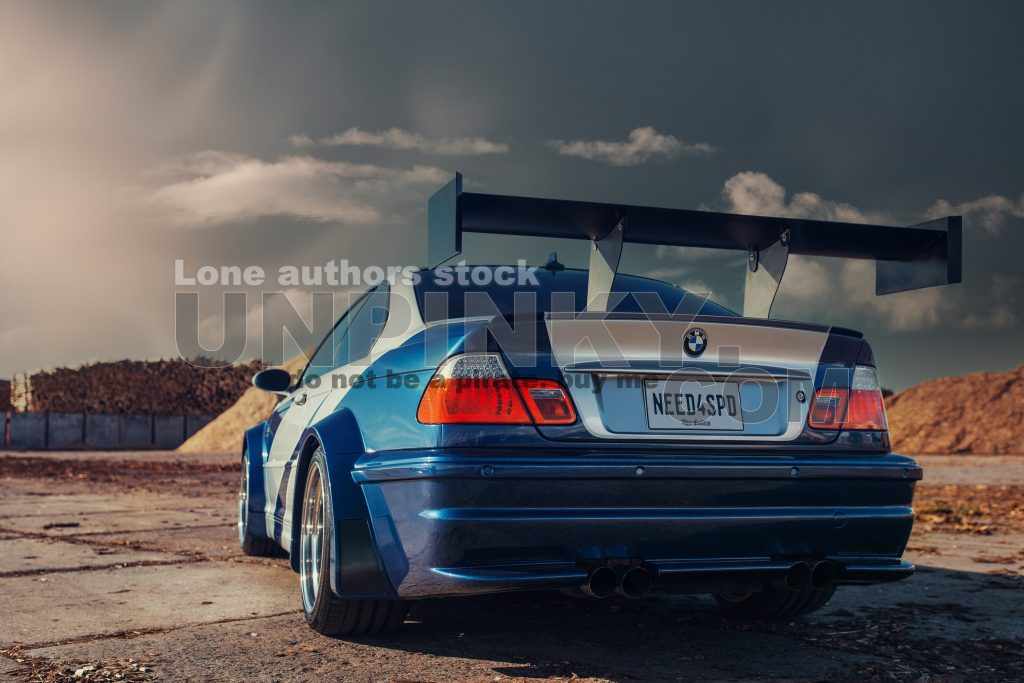 BMW M3 E46 GTR Most Wanted game replica | Editorial – UNPINKY.COM